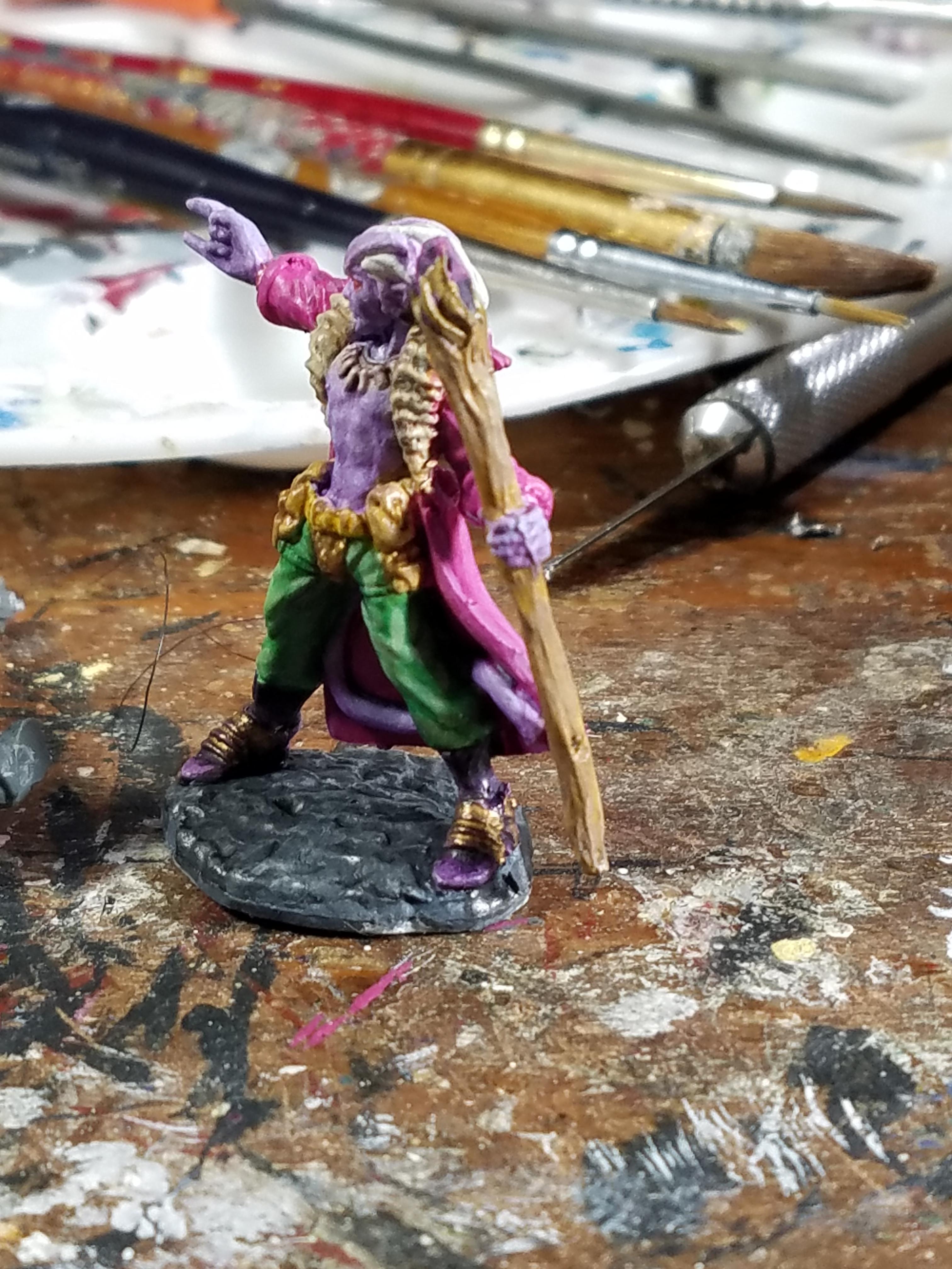 Bones, Magician, Reaper Miniatures, Tiefling - Gallery - DakkaDakka